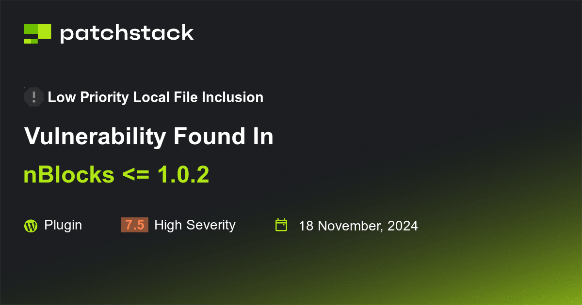 WordPress nBlocks plugin